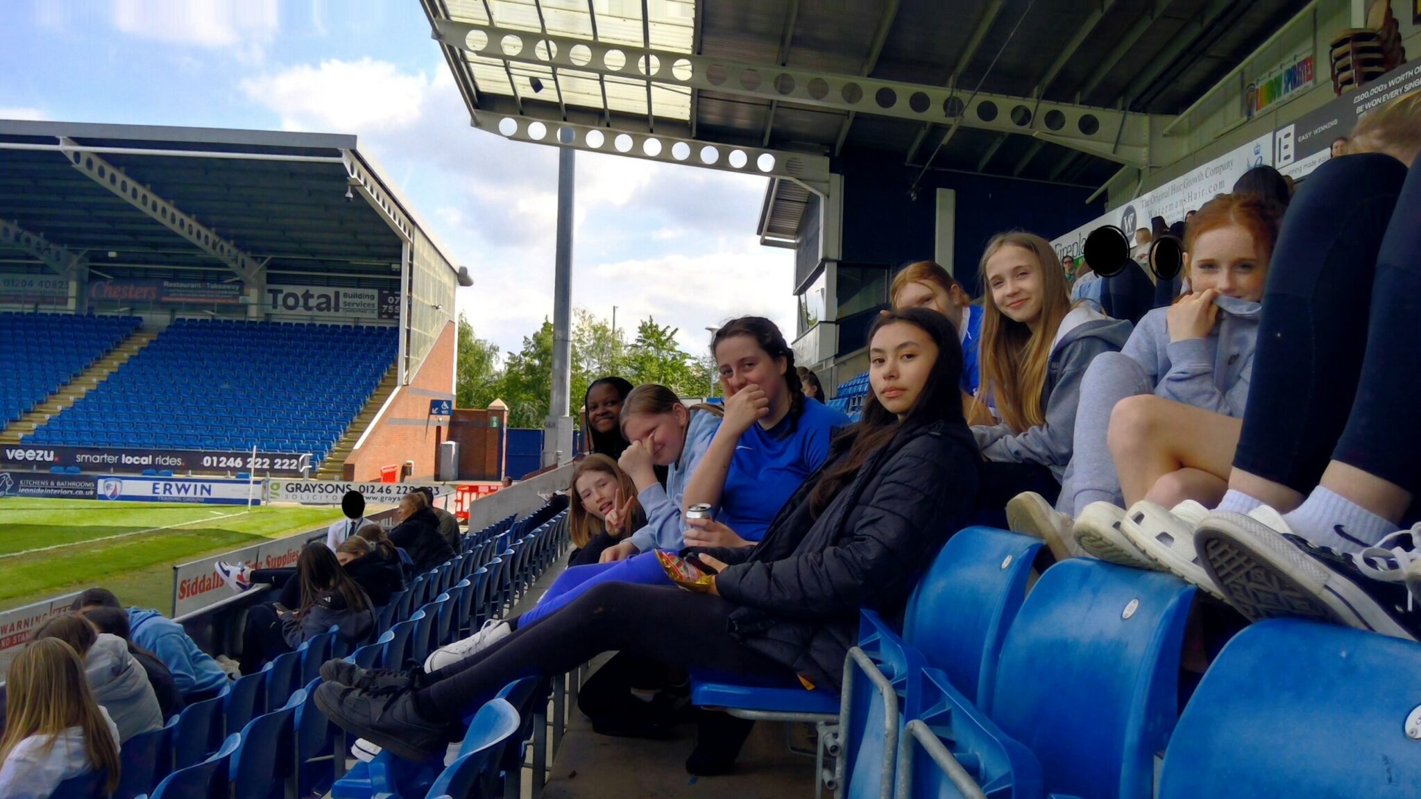 F&E showcase game, Chesterfield Women FC - Heritage High School